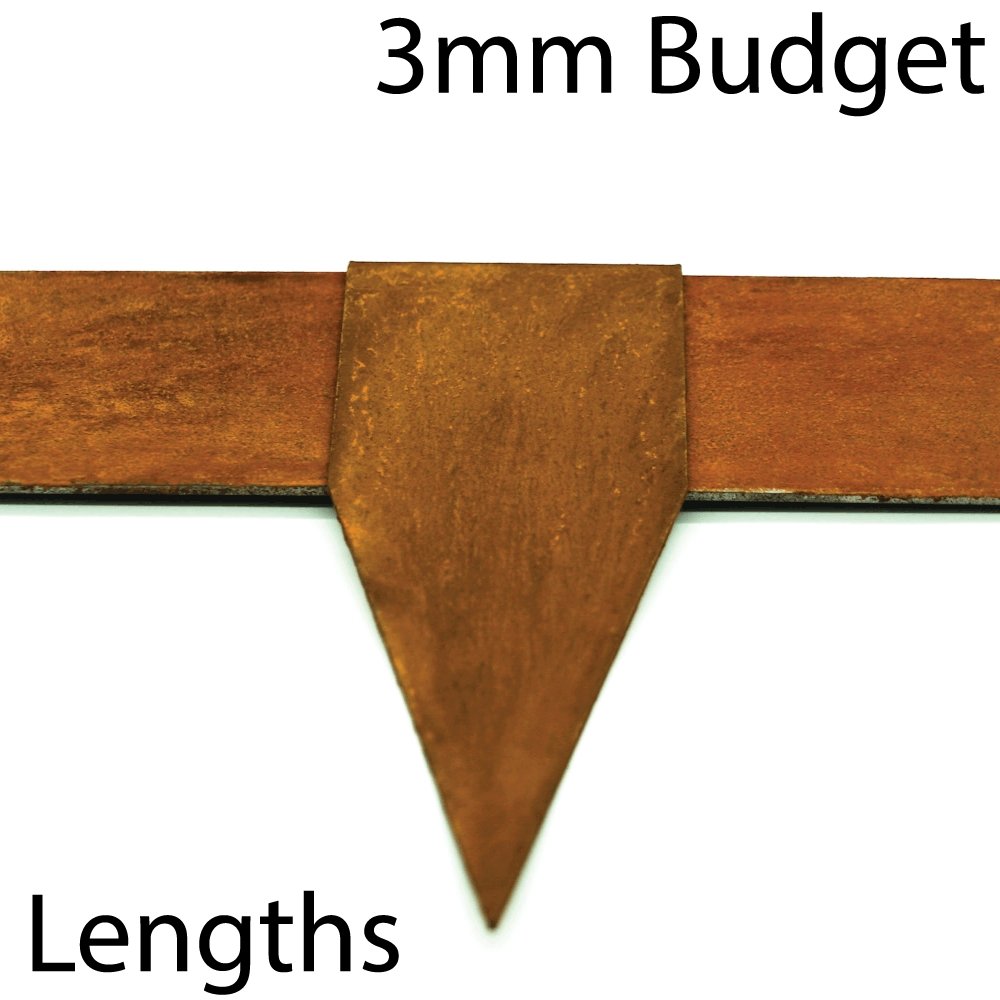 3mm Budget Garden Edging | Rusty corten steel – Core Earth Designs
