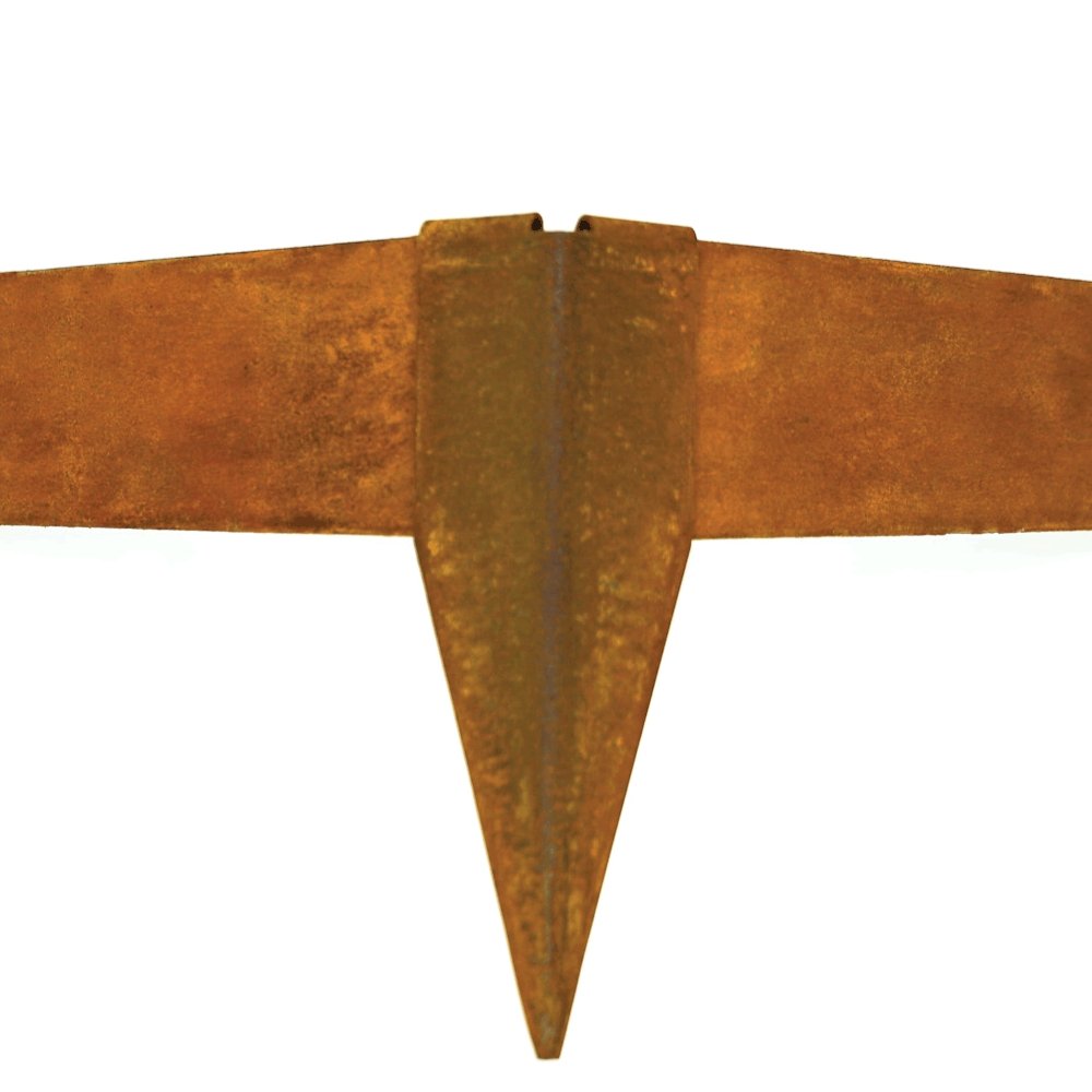 3mm Budget Garden Edging | Rusty corten steel – Core Earth Designs