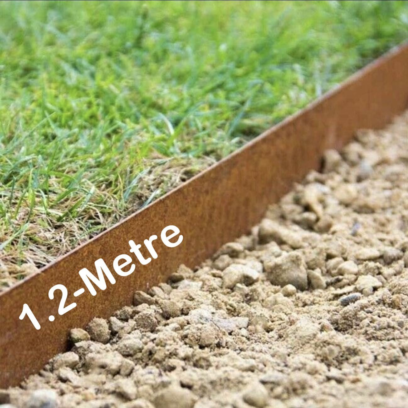 3mm Premium Garden Edging | Rusty corten steel – Core Earth Designs