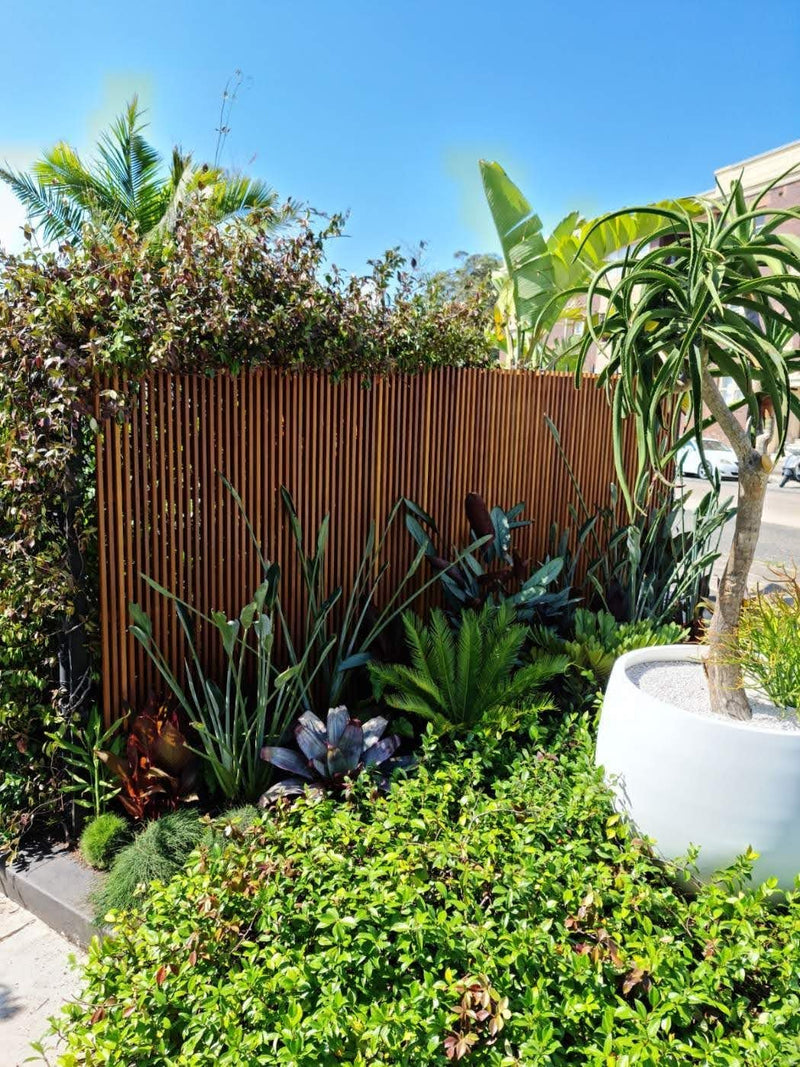 Merbau Timber Screen – Core Earth Designs