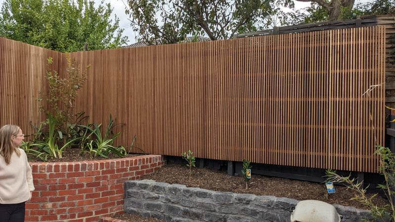 Merbau Timber Screen – Core Earth Designs