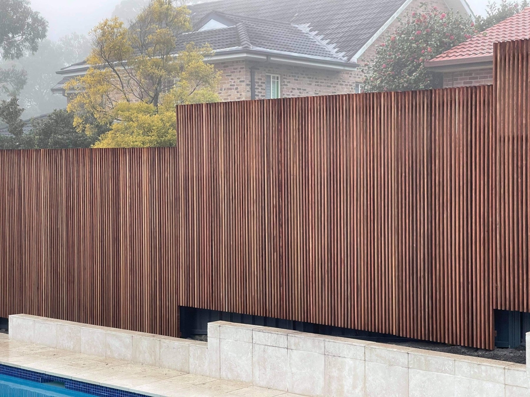Merbau Timber Screen – Core Earth Designs