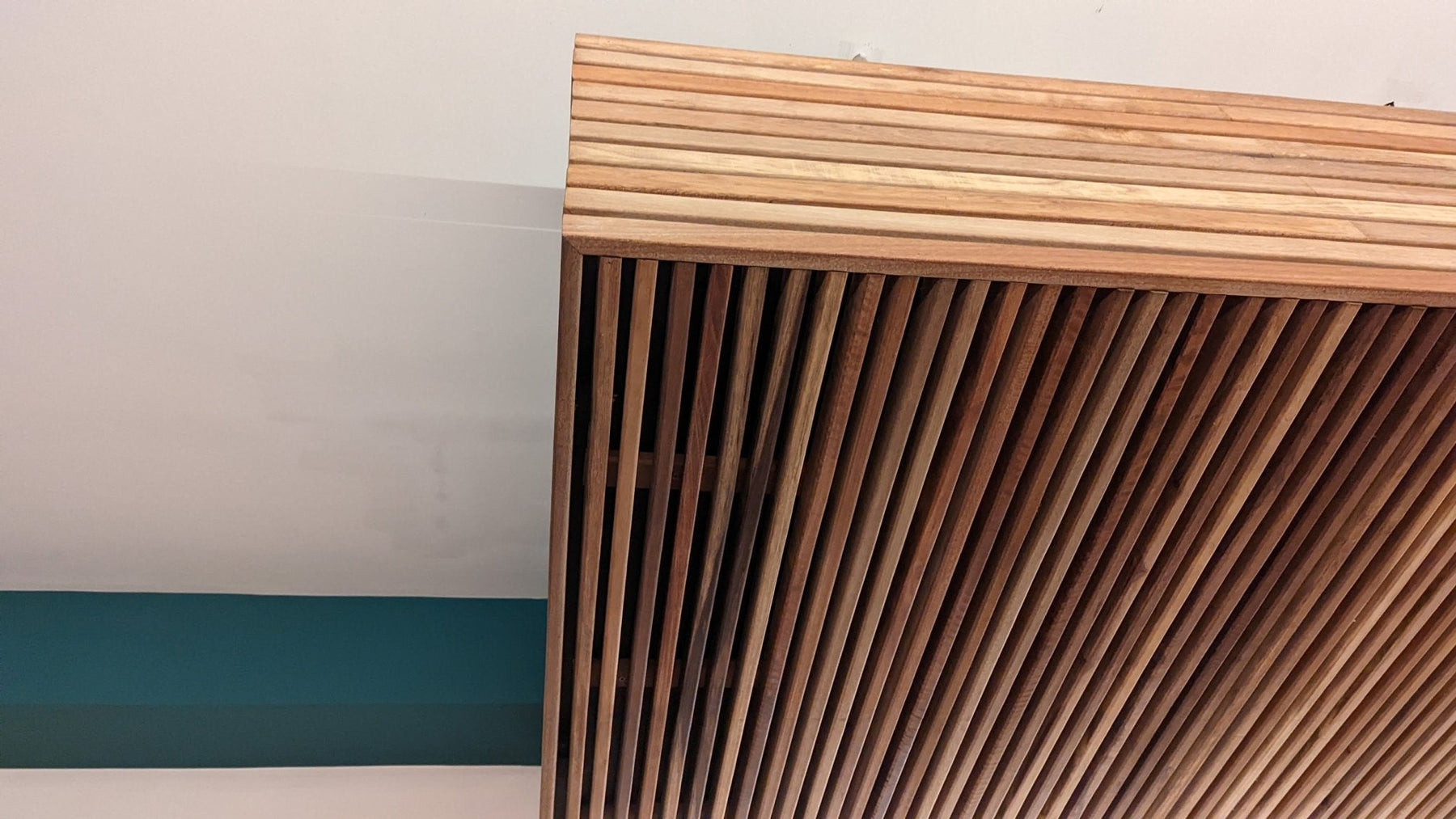 Yellow Balau Timber Screen – Core Earth Designs